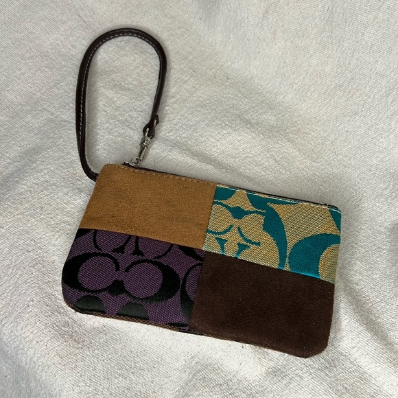 Coach | Bags | Coach Patchwork Coin Purse Clutch | Poshmark